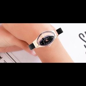 Accessories | Ladies Oval Dial Casual Rose Gold Watch | Poshmark